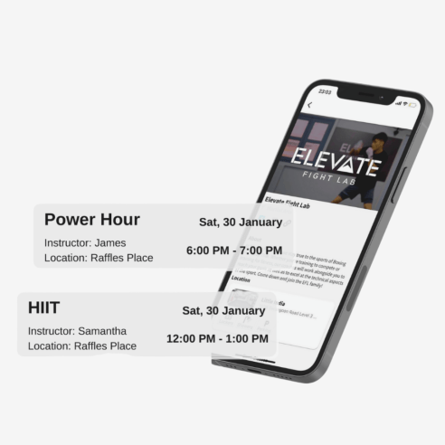 Fitness Class Booking Software & Scheduling App | Vibefam