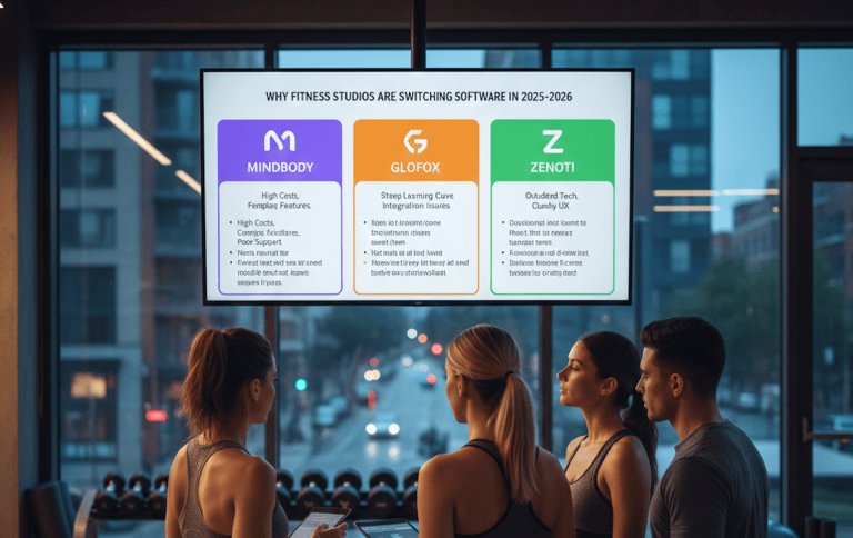 Why Fitness Studios Are Switching Software in 2025 – 2026